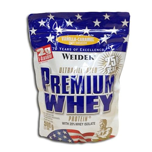 Weider Premium Whey Protein 500g Beutel Vanille-Caramel, 20,99