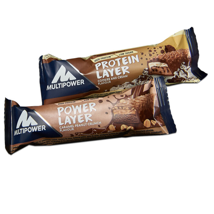 Multipower Protein Layer 50g Riegel, 2,50