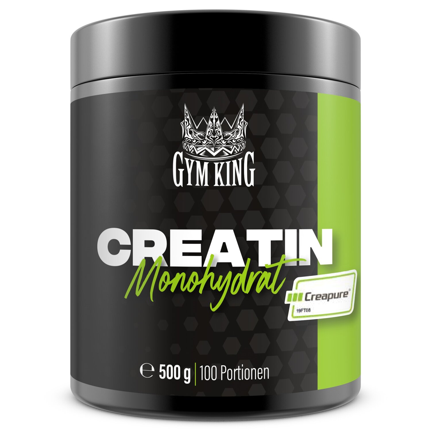Gym King Creatin Monohydrat Creapure 500g Dose Kreatin, 27,90