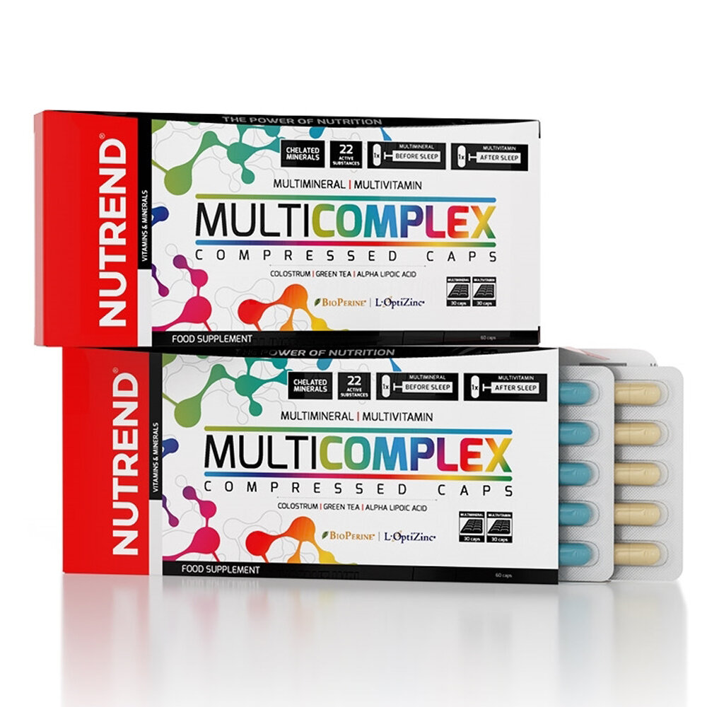 Nutrend Multicomplex 60 Kapseln Vitamine & Mineralien, 12,90