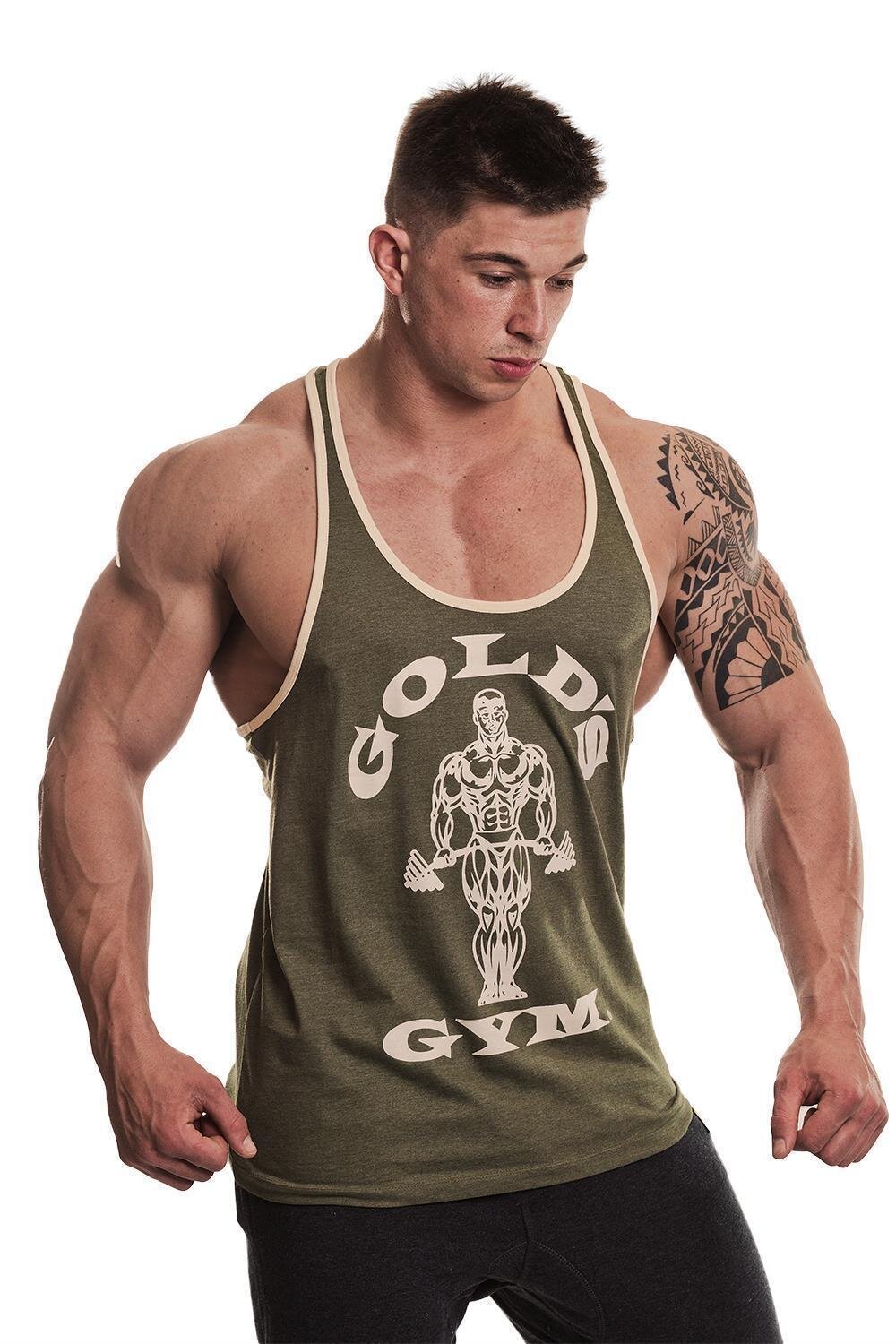 Golds Gym Muscle Joe Contrast Stringer Tank S, 24,90