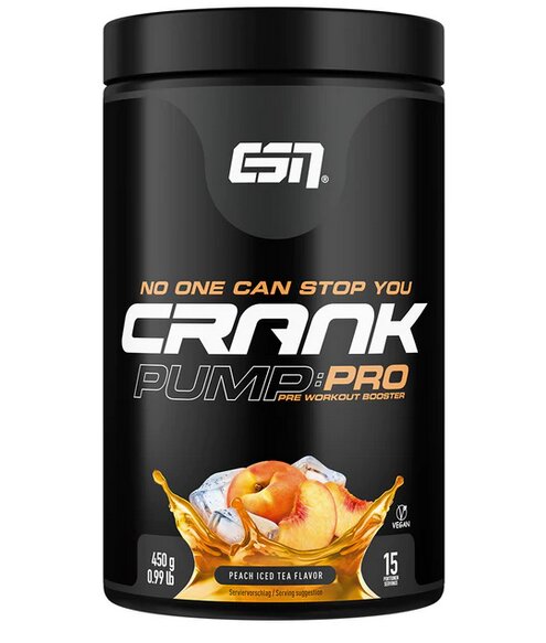 ESN CRANK Pump 400g Dose Booster Training Pre Workout, 39,90