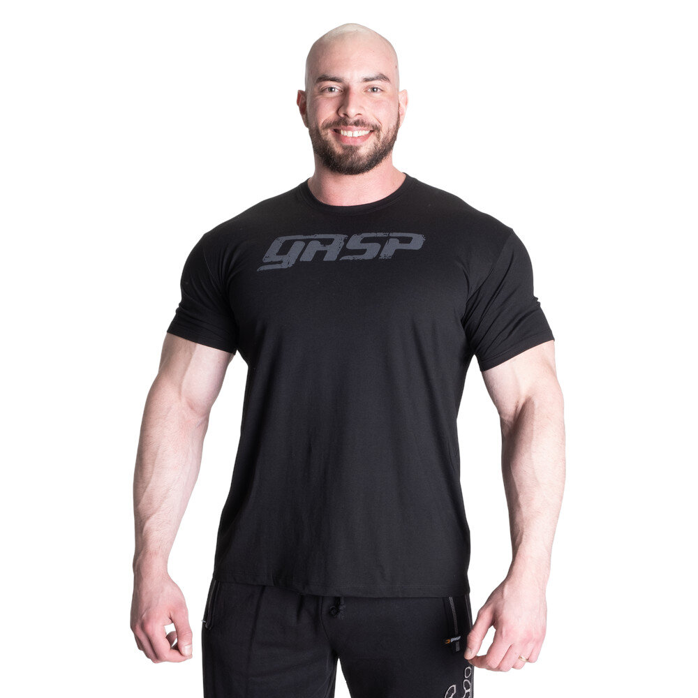 GASP Legacy Gym Tee Black, 20,00