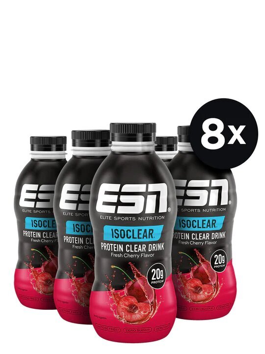 ESN Isoclear Protein Clear Drink RTD 8 x 500ml Flasche, 29,90