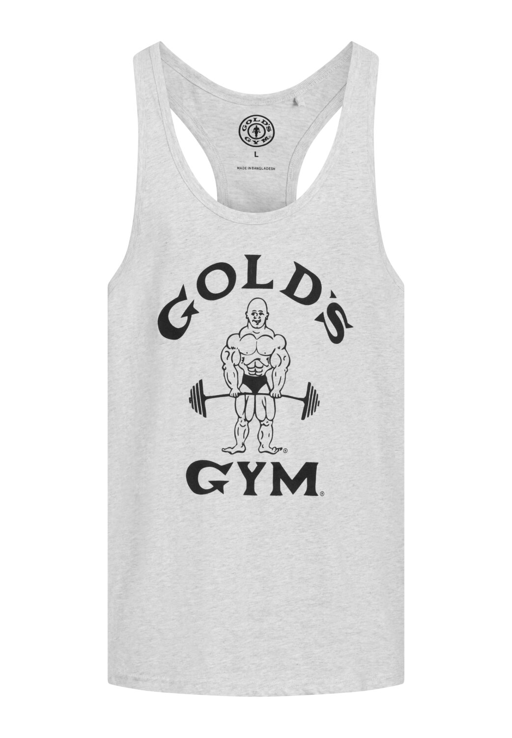 Golds Gym Classic Joe Stringer Light Grey Melange, 29,90