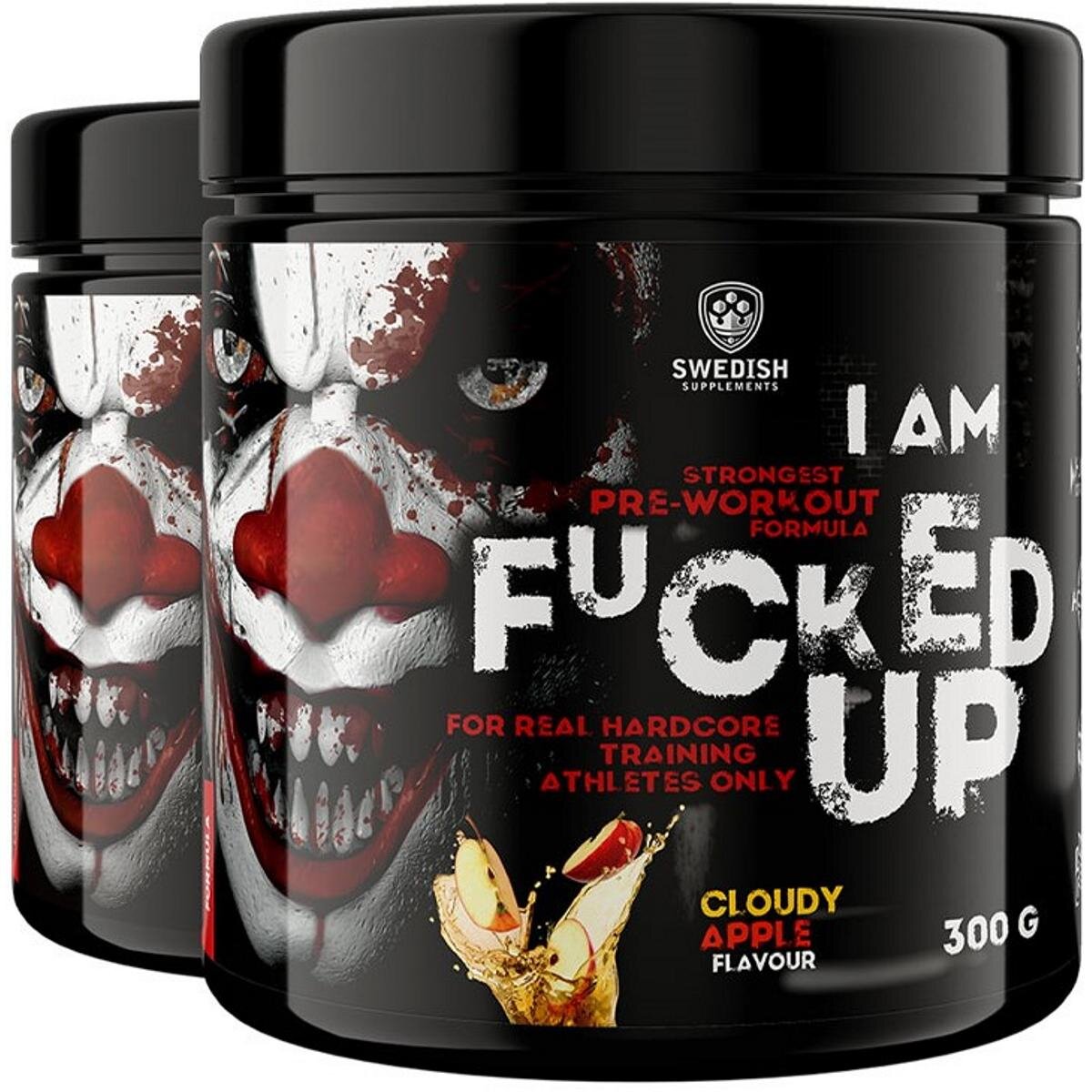 Swedish Supplements I Am Fucked Up Joker Booster 300g Pulver Dose, 29,99