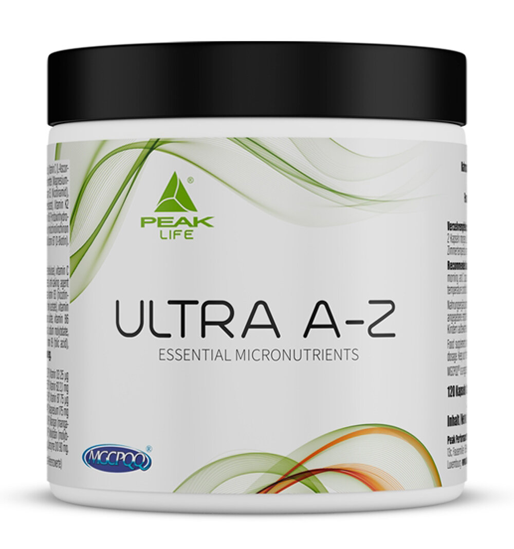 Peak Ultra A/Z 120 Tabletten Dose, 17,90