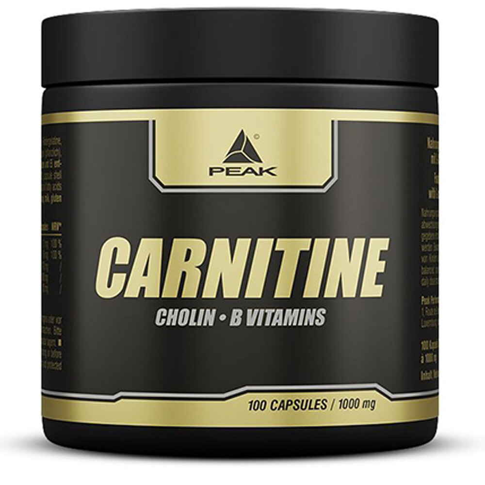 Peak Carnitin 100 Kapseln L-Carnitin Dose, 14,90